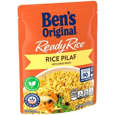 Ben's Original Ready Rice Rice Pilaf Microwavable Pouch - 8.8oz : Target