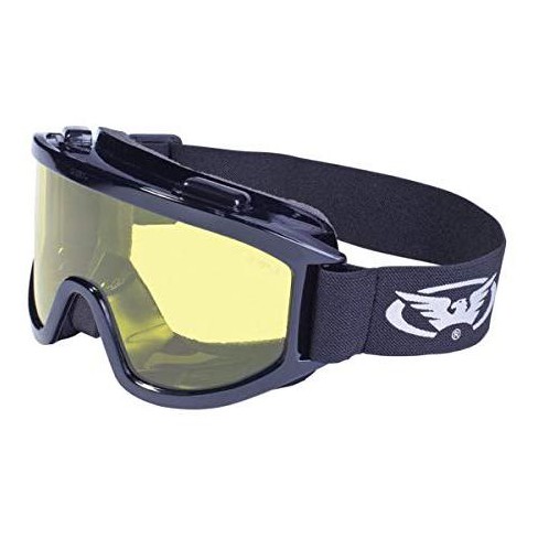 Global Vision Eyewear Wind Safety Motorcycle Goggles With Smoke Lenses ...