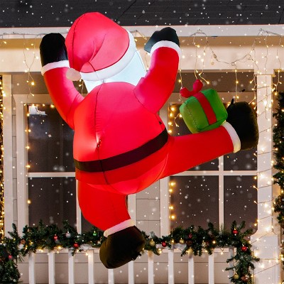 Joyfy 8ft Hanging Christmas Inflatables Decoration, Reindeer And ...