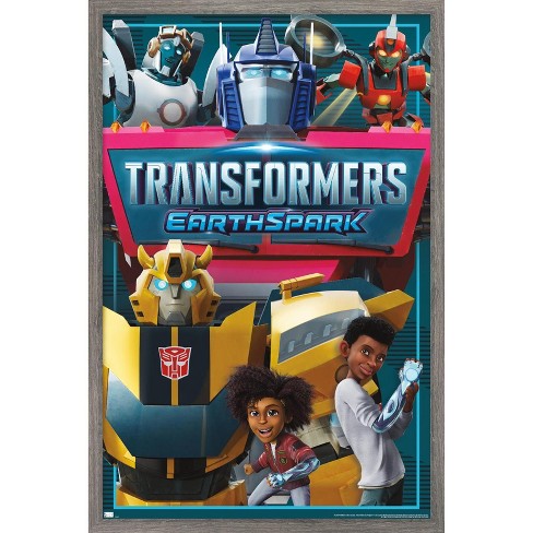 Trends International Hasbro Transformers: Earthspark - Group Framed ...