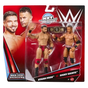 WWE Main Event 2-Packs 27 Ethan Page & Ricky Saints Action Figure : Target