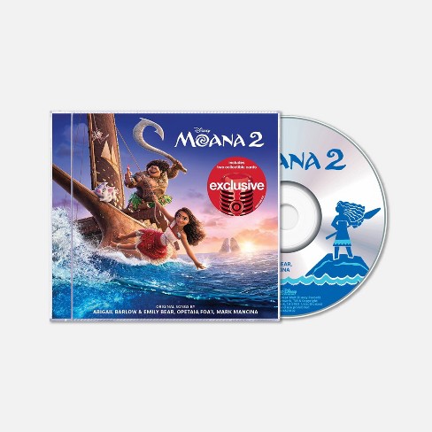 Various Artists - Moana 2 (target Exclusive, Cd) : Target