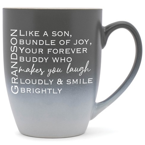 Grandson: Like A Son, Bundle Of Joy, Your Forever Buddy Two Toned Matte ...