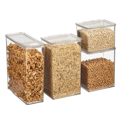 21pc Food Storage Canister Set Clear - Brightroom™ : Target