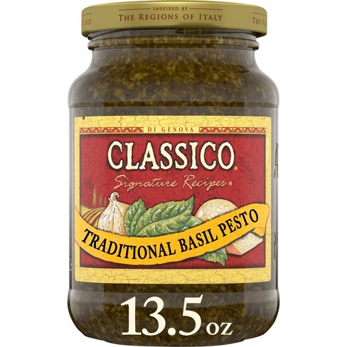 Classico Pesto Pasta Sauce - 13.5oz : Target
