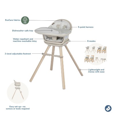 Maxi-cosi Moa 8-in-1 High Chair - Classic Oat : Target