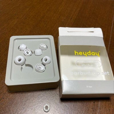 Apple Airpods Pro Gen 1/2 4pk Silicone Tips - Heyday™ White : Target
