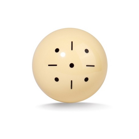6 Black Dots Training Cue Ball : Target