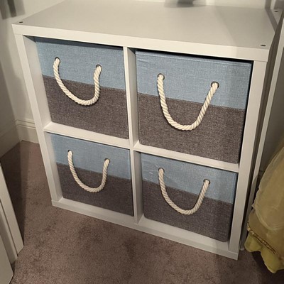 4 Cube Organizer Weathered Gray - Brightroom™ : Target