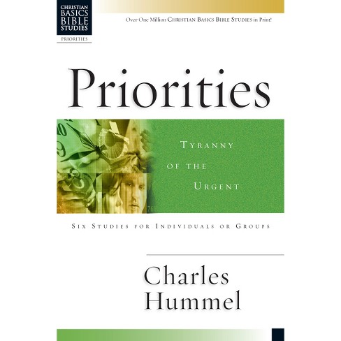 Priorities - (christian Basics Bible Studies) By Charles Hummel ...