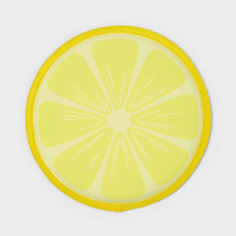 UPC 083985503605 - Lemon Flying Disc Dog Toy - Sun Squad™ | upcitemdb.com