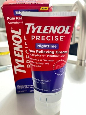 Tylenol Topical Analgesic Night-Time Pain Relieving Cream - 4 fl oz ...