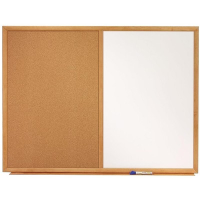 White Framed Cork Board : Target