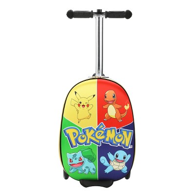 Pokemon Character Art Scooter Youth Rolling Luggage : Target