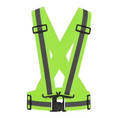 Unique Bargains Reflective Vest Adjustable 360 Degree High Visibility ...