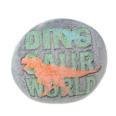 Unique Loom Whimsy Kids Collection Area Rug - Dino (7' 10" Round Ivory ...