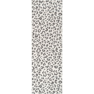 Nuloom Annette Modern Leopard Print Kitchen Runner Rug - Hallway ...