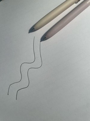 Zento Uniball 4pk Gel Pen 0.7mm Medium Point Black Ink Muted Cool ...