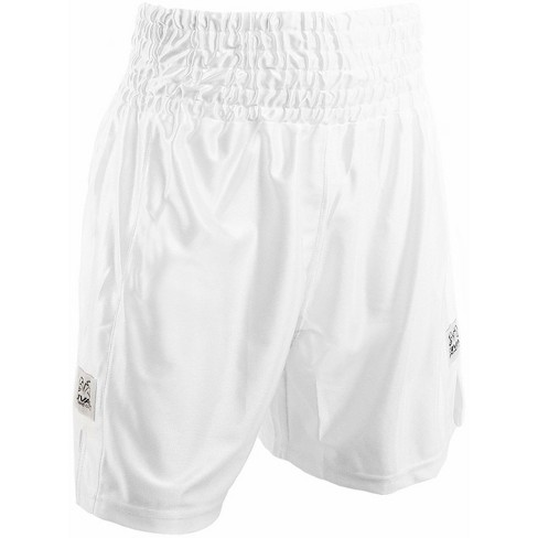 Rival Boxing Traditional Cut Dazzle Boxing Trunks - S - White : Target