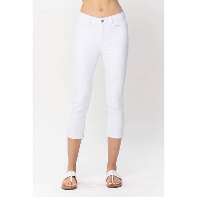 Women's Mid Rise Capris - Judy Blue : Target