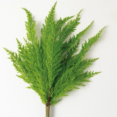 Sullivan's Christmas Pine Bush, Green Faux Floral Stem for Crafting ...