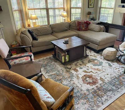 Nuloom Cecil Vintage Floral Kitchen Runner Rug - Hallway, Entryway, 2 ...