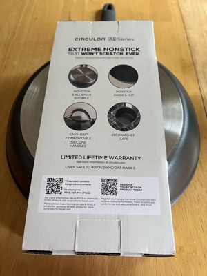 Circulon A1 Series With Scratchdefense Technology 10" Nonstick Induction Frying Pan Graphite ...