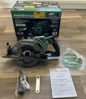 Metabo Hpt C3607dwaq4m Multivolt 36v Brushless Lithium-ion 7-1/4 In ...