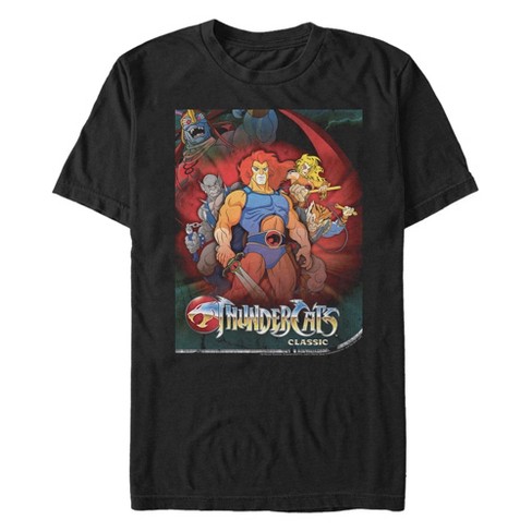 Men's Thundercats Classic Poster T-shirt - Black - Large : Target
