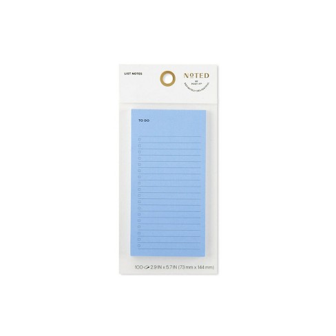 Post-it List Notes 3"x6" - Blue : Target