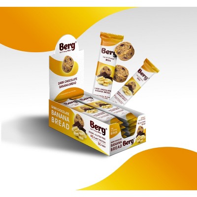 Berg Bites - Plant Protein Crunch, Box Of 8 - Peanut Butter Dark ...