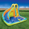 Banzai Splash 'n Blast Kids Outdoor Backyard Inflatable Water Slide ...