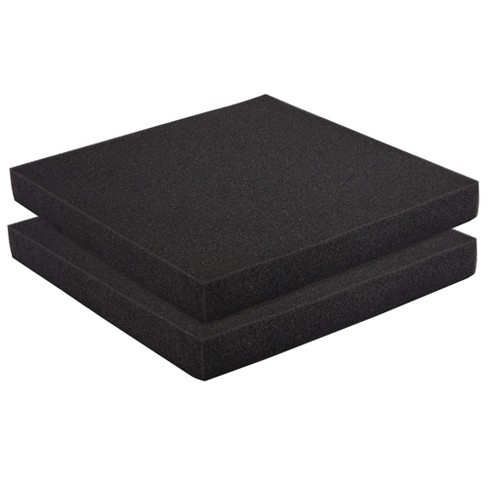 Okuna Outpost 2-pack Packing Foam Sheets - 12x12x1.5 Customizable Polyurethane Insert Pads For ...