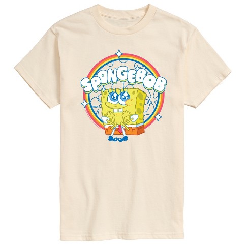 Men's Spongebob Squarepants Kawaii Spongebob Short Sleeve Graphic T ...