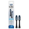 Oral-b Clic Toothbrush Ultimate Clean Replacement Brush Heads Black ...