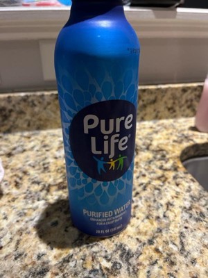 Pure Life Aluminum Bottle Purified Water - 18pk/20 Fl Oz Bottles : Target