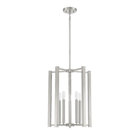 Savoy House Benson 5 - Light Pendant In Satin Nickel : Target