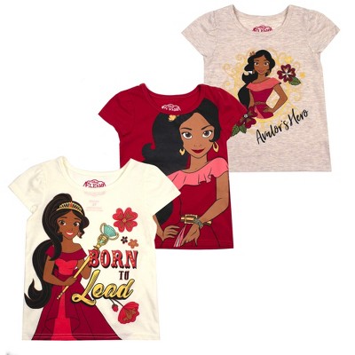 Disney Girl's 3-Pack Sleeve Graphic Tees for Toddlers : Target