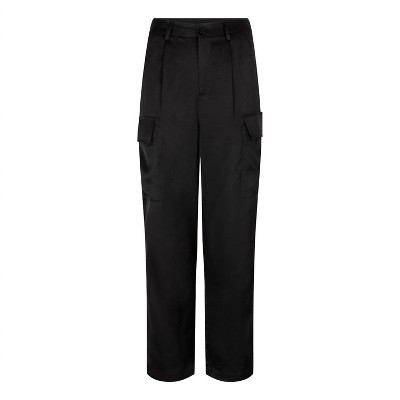 Women's Sateen Cargo Trousers - Esqualo Us8 : Target