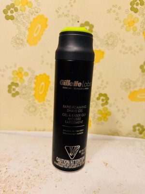Gillette Labs Rapid Foaming Shave Gel - Fresh Scent - 7oz : Target