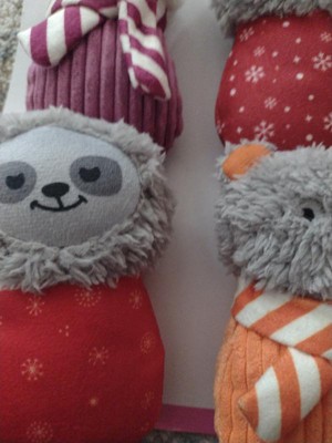 Bear & Sloth Dog Toy Set - Xs/s - 4pk - Boots & Barkley™ : Target
