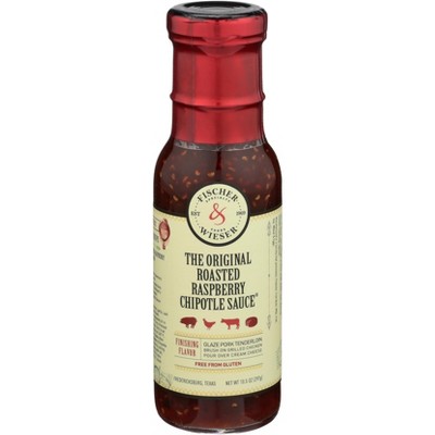 Fischer & Wieser Chipotle Sauce Roasted Raspberry - Case Of 6 - 10.5 Oz ...