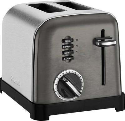 Cuisinart 2-slice Classic Toaster - Black Stainless Steel - Cpt ...