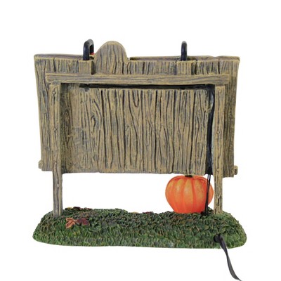 Department 56 Villages 4.5 Inch Lit Ghost Billboard Halloween Village ...