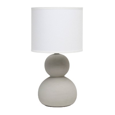 Pinnacle Concrete Table Lamp With Shade White - Simple Designs : Target