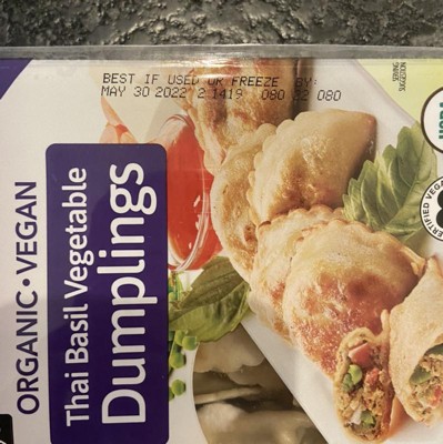Nasoya Organic Vegan Thai Basil Vegetable Dumplings - 9oz : Target