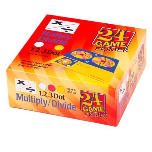 24 Game Cards Multiply / Divide Primer, 96 Card Set : Target