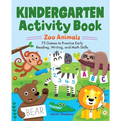 Kindergarten Activity Book: Zoo Animals - (school Skills Activity Books ...
