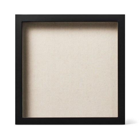 Mdf Shadow Box Frame Unfinished Craft 12"x12" Black - Mondo Llama ...