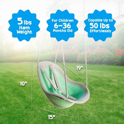 Sweeng Child Swing with Ease Z Adjust Harness Straps, Collapsible and ...